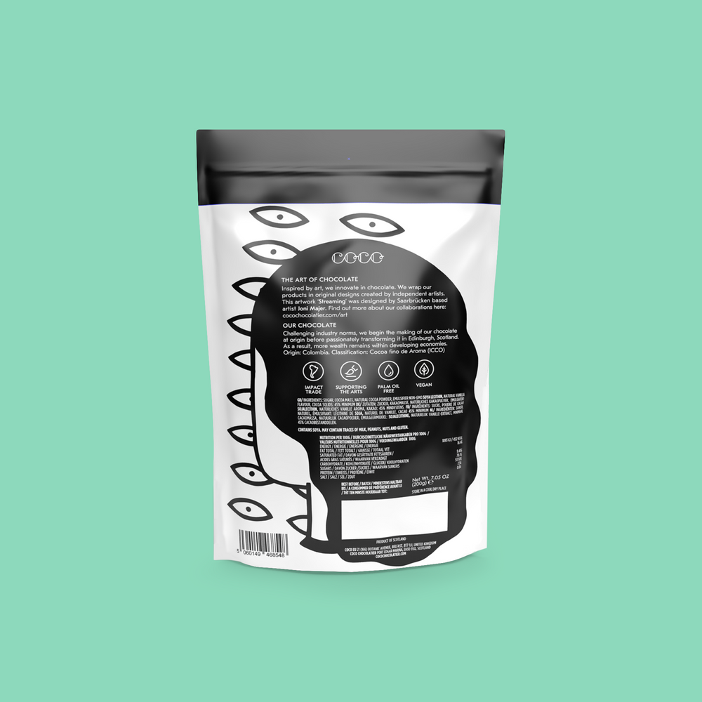 Colombian Plain Drinking Chocolate 200g – COCO - The Art of Chocolate