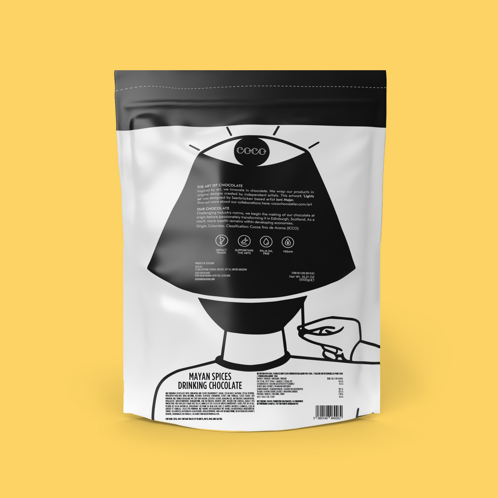 1kg Mayan Spice Drinking Chocolate – COCO - The Art of Chocolate