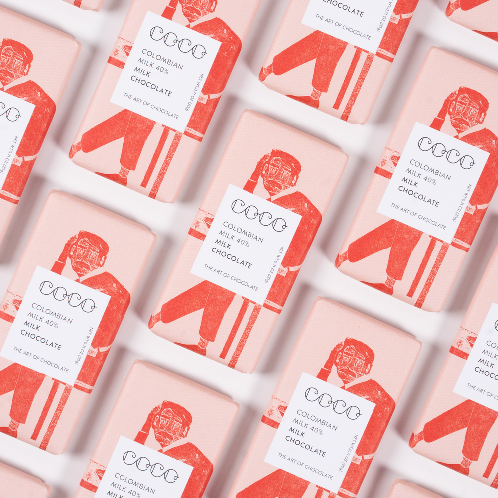 Mini Bar | Colombian Milk 40% - COCO Chocolatier – COCO - The Art of ...