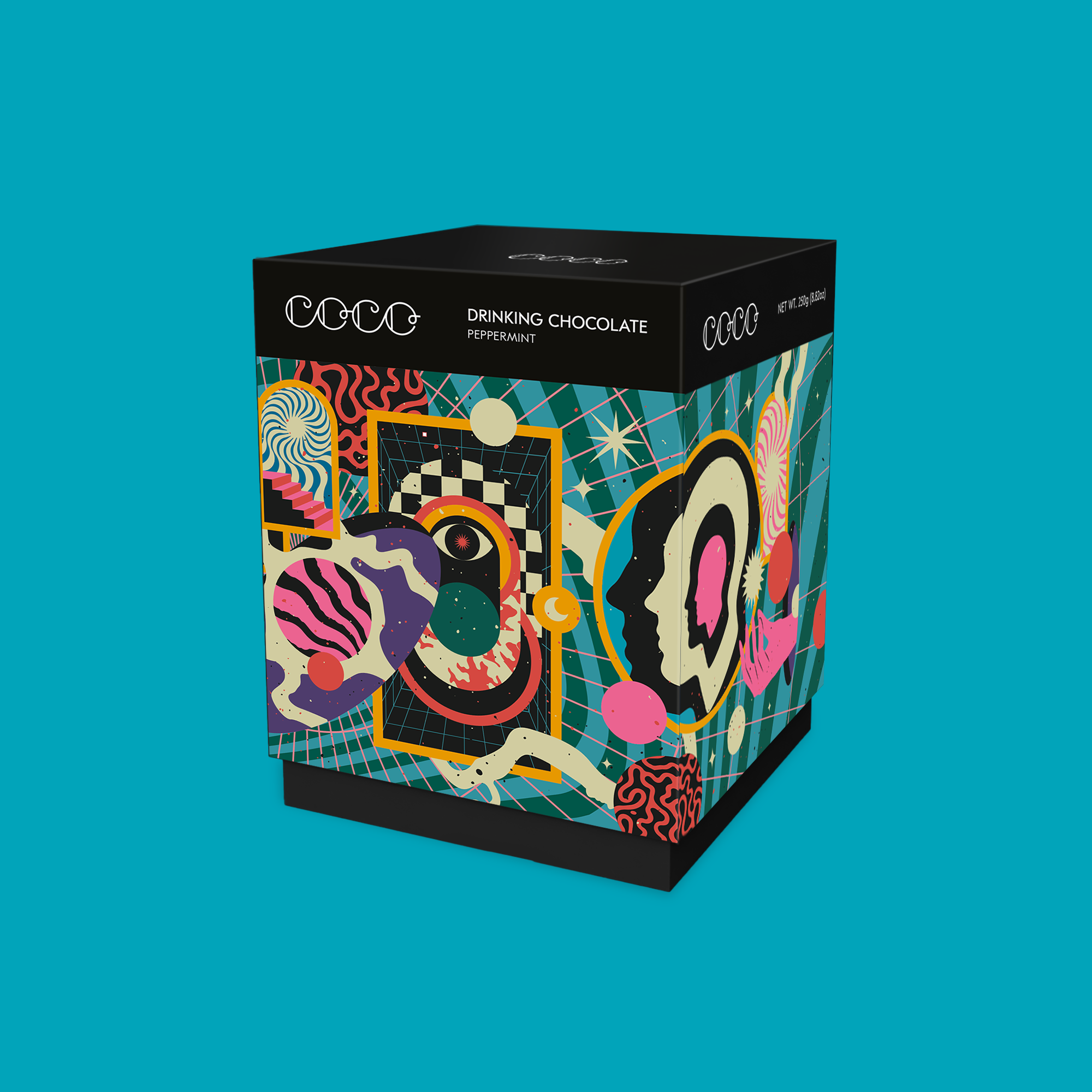 Peppermint Drinking Chocolate 250G – COCO - The Art of Chocolate